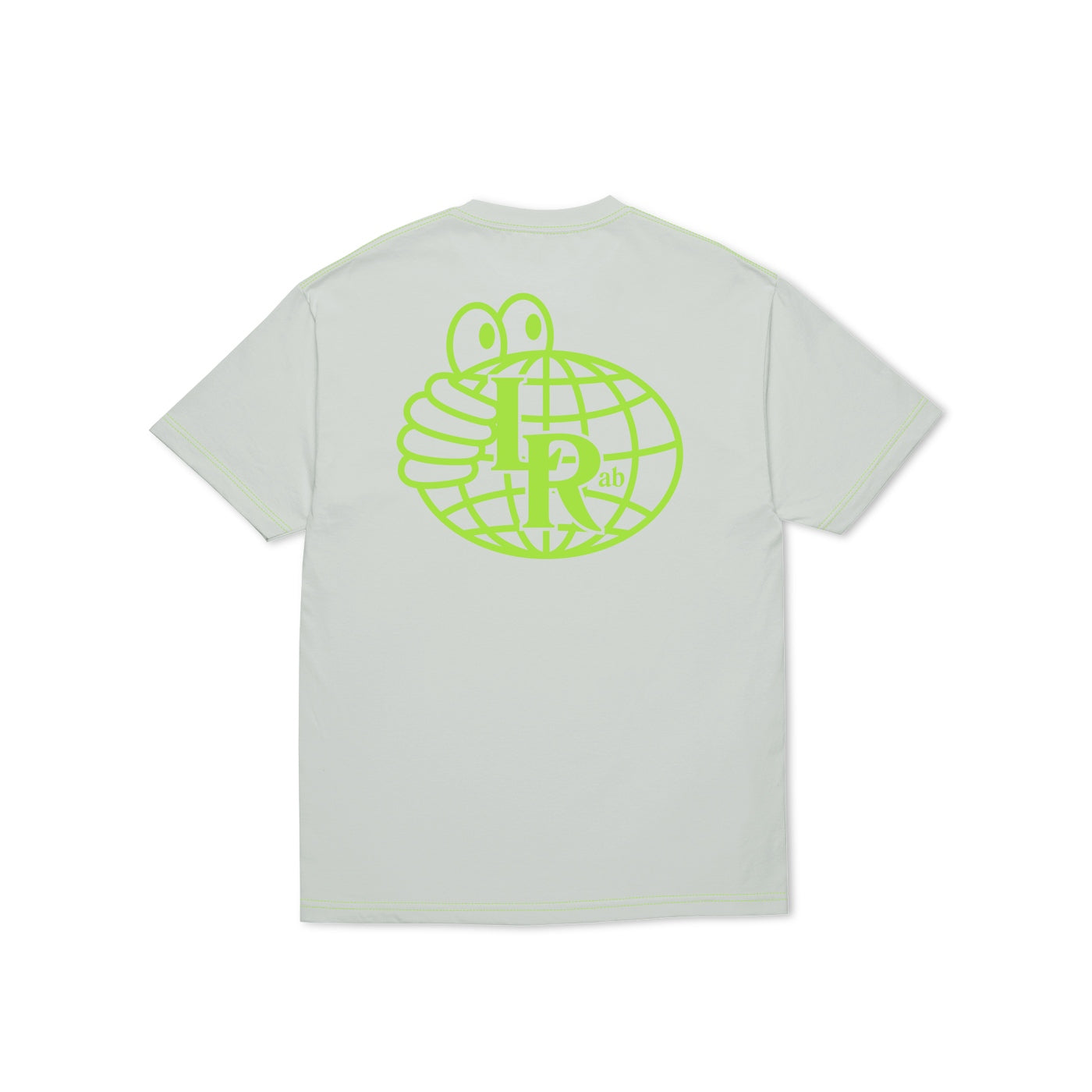 Atlas Monogram SS Tee (Green Tint/Neon) – Last Resort USA